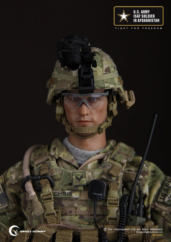 CD78005 - US Army ISAF Soldier In Afghanistan - NovelToys Collectible