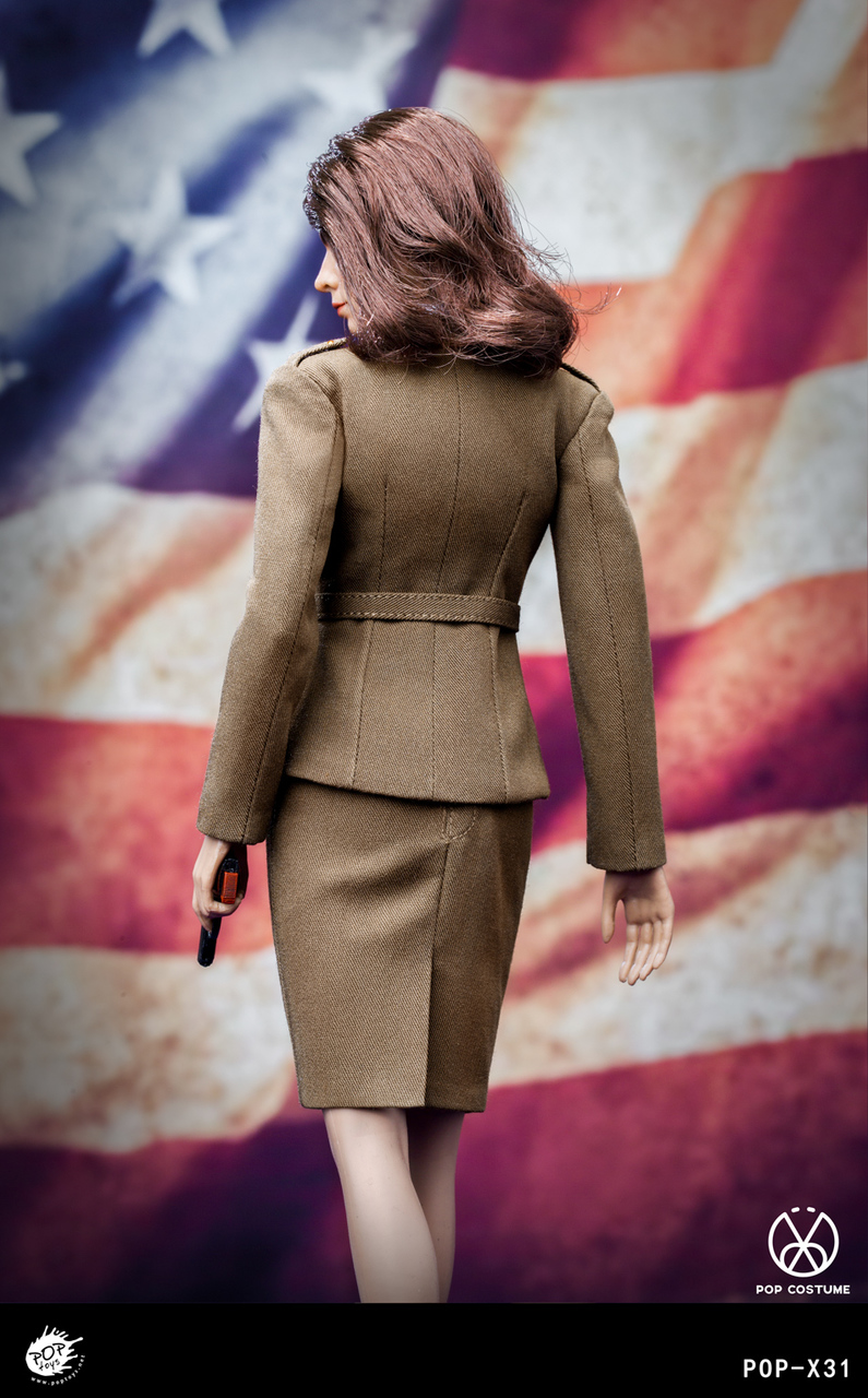 POP-X31 POP Toys 1:6 WWII US Army Female Agent Uniform - NovelToys ...