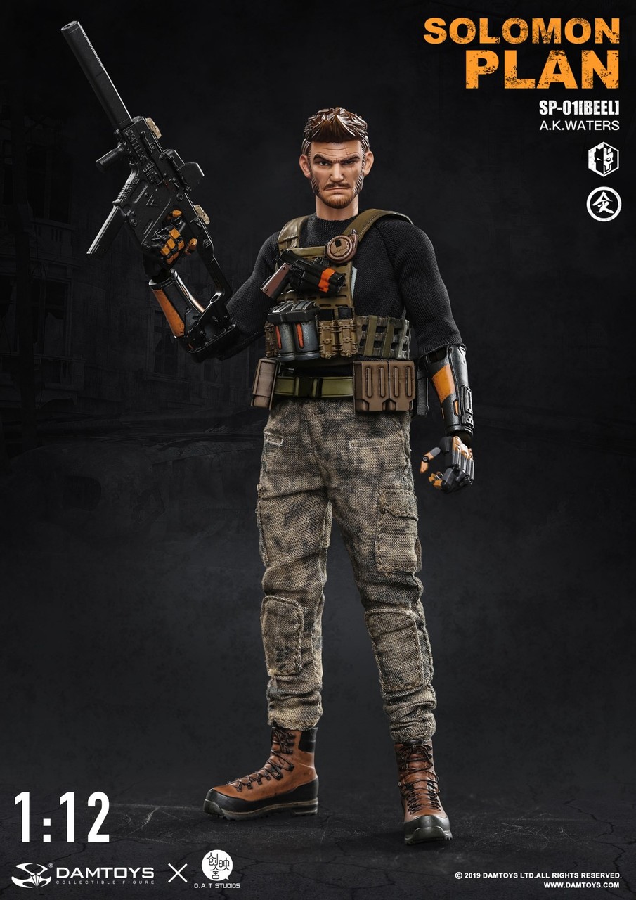 DAM-SIP001B DAMTOYS X O.A.T STUDIOS 1/12 SOLOMON IN PLAN BEEL MASK Standard Edition - NovelToys ...