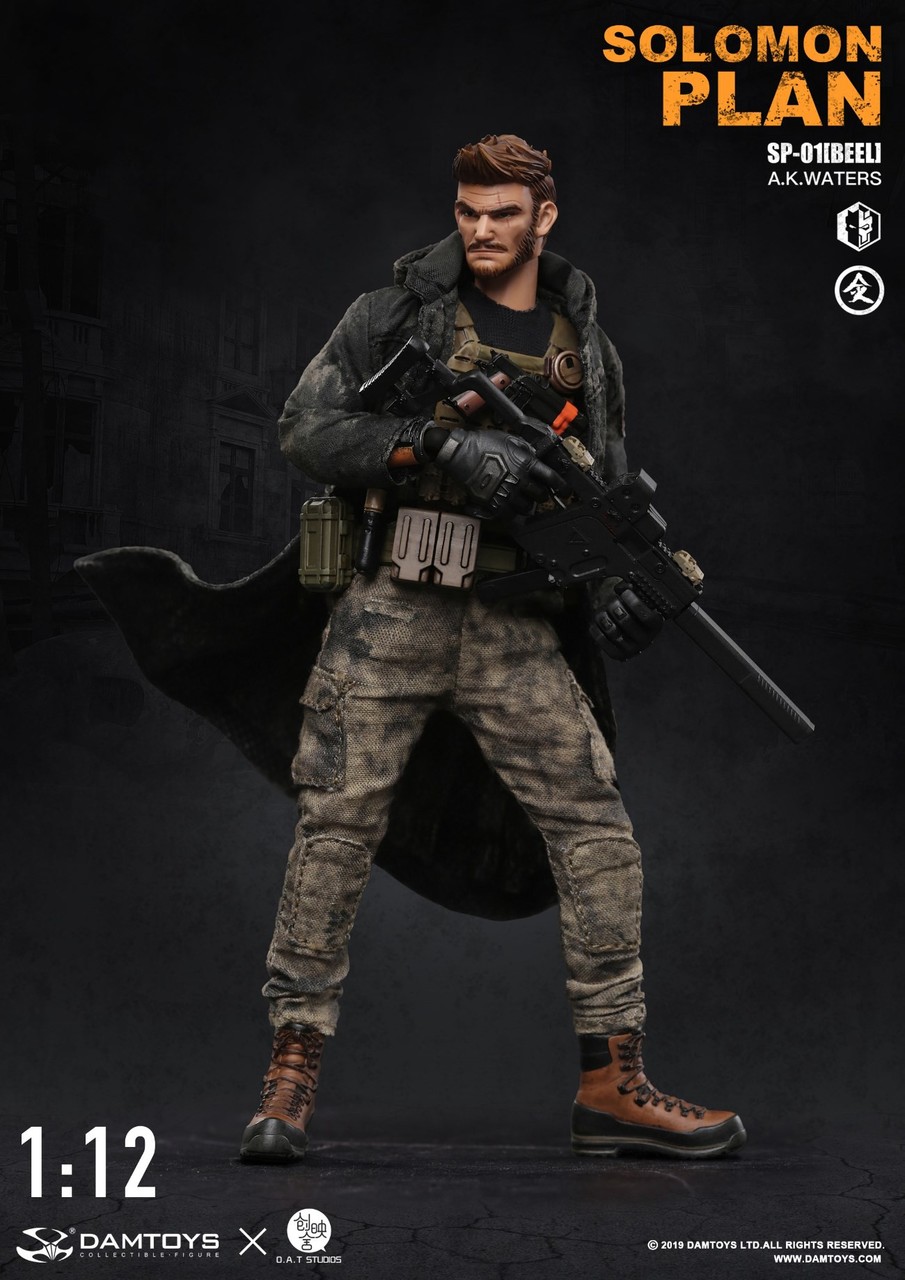 DAM-SIP001B DAMTOYS X O.A.T STUDIOS 1/12 SOLOMON IN PLAN BEEL MASK Standard Edition - NovelToys ...