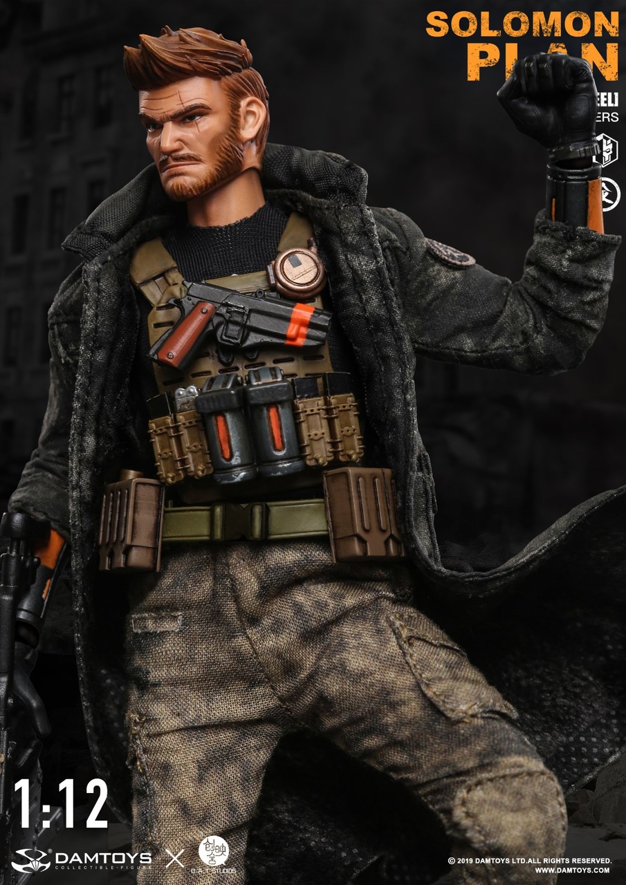 DAM-SIP001B DAMTOYS X O.A.T STUDIOS 1/12 SOLOMON IN PLAN BEEL MASK Standard Edition - NovelToys ...
