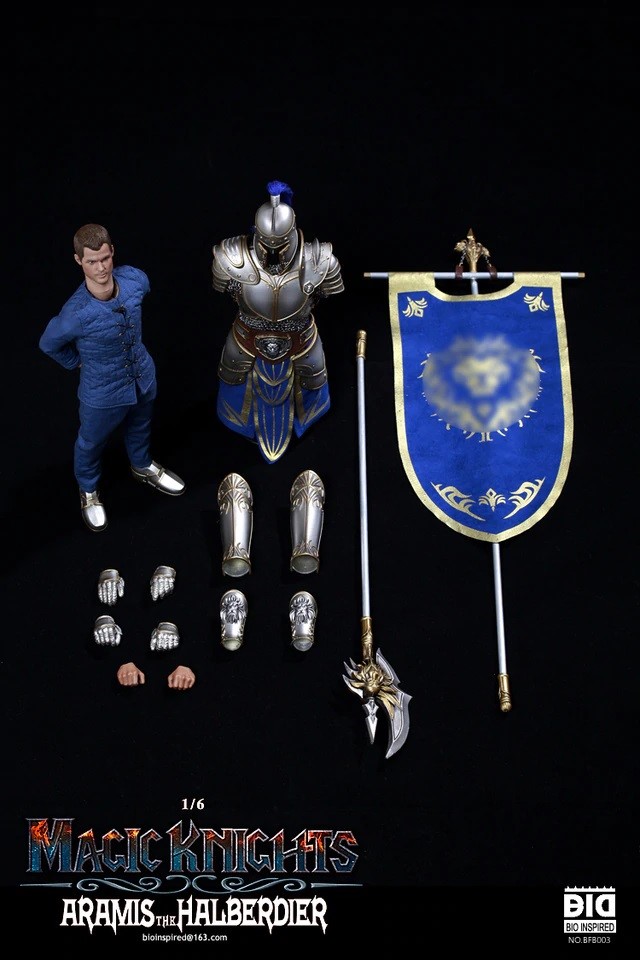 BFB003 BIO Inspired 1:6 Magic Knights Series "Aramis The Halberdier ...