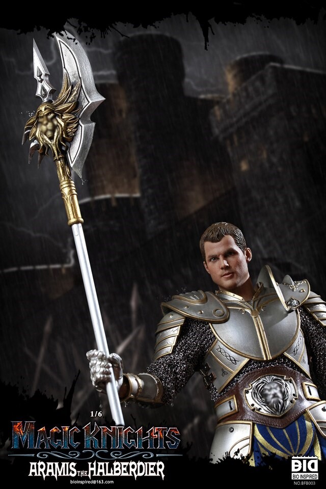 BFB003 BIO Inspired 1:6 Magic Knights Series "Aramis The Halberdier ...