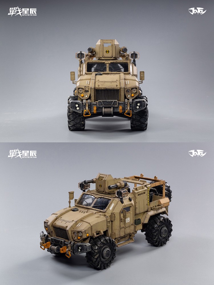 JT0692 JOYTOY 1:18 Crazy Reload SUV Car Military - NovelToys Collectible