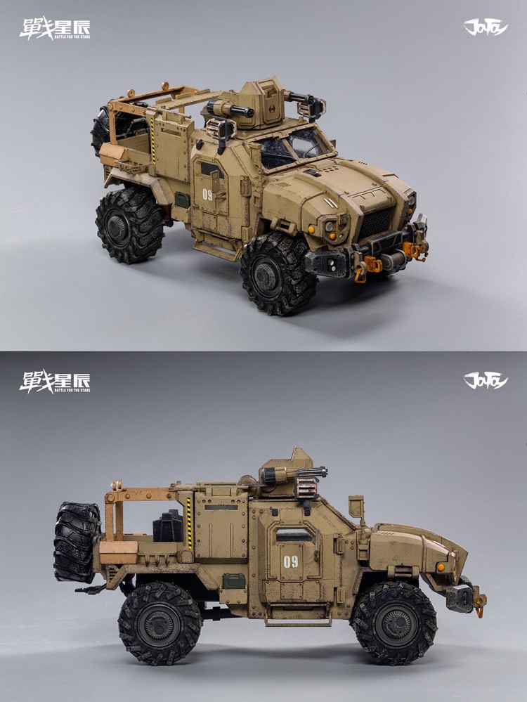 JT0692 JOYTOY 1:18 Crazy Reload SUV Car Military - NovelToys Collectible