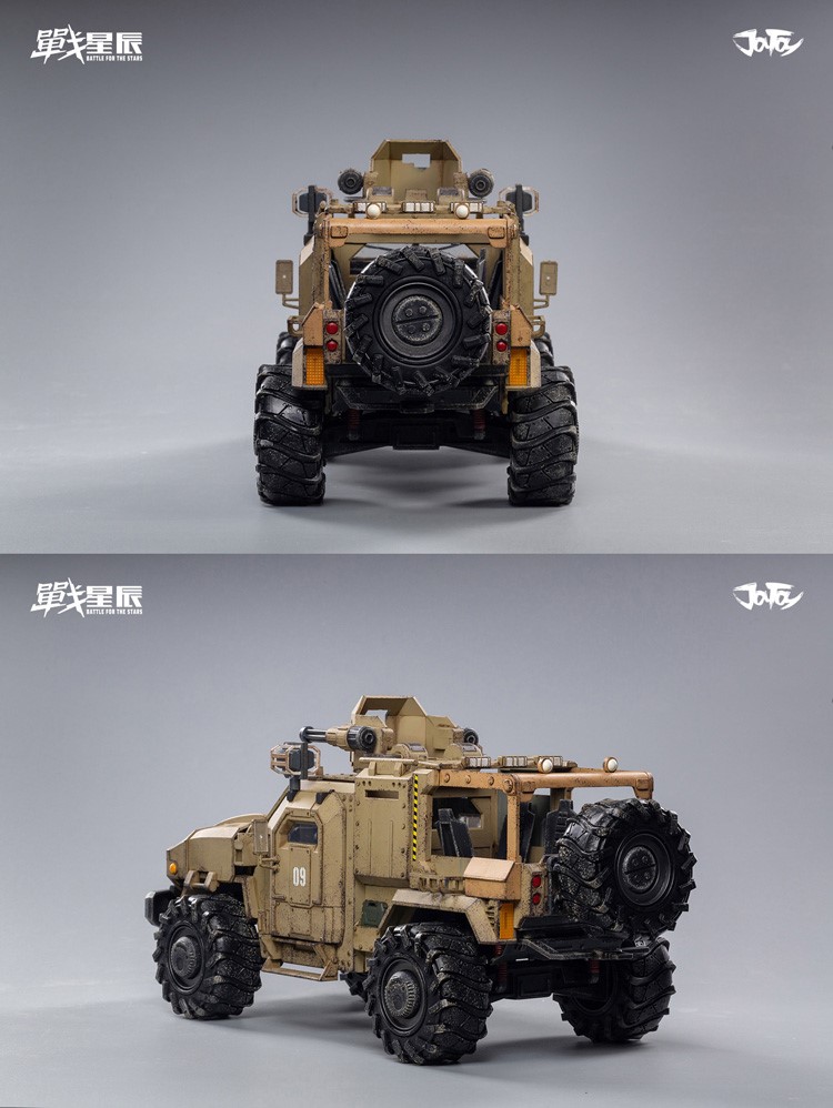 JT0692 JOYTOY 1:18 Crazy Reload SUV Car Military - NovelToys Collectible