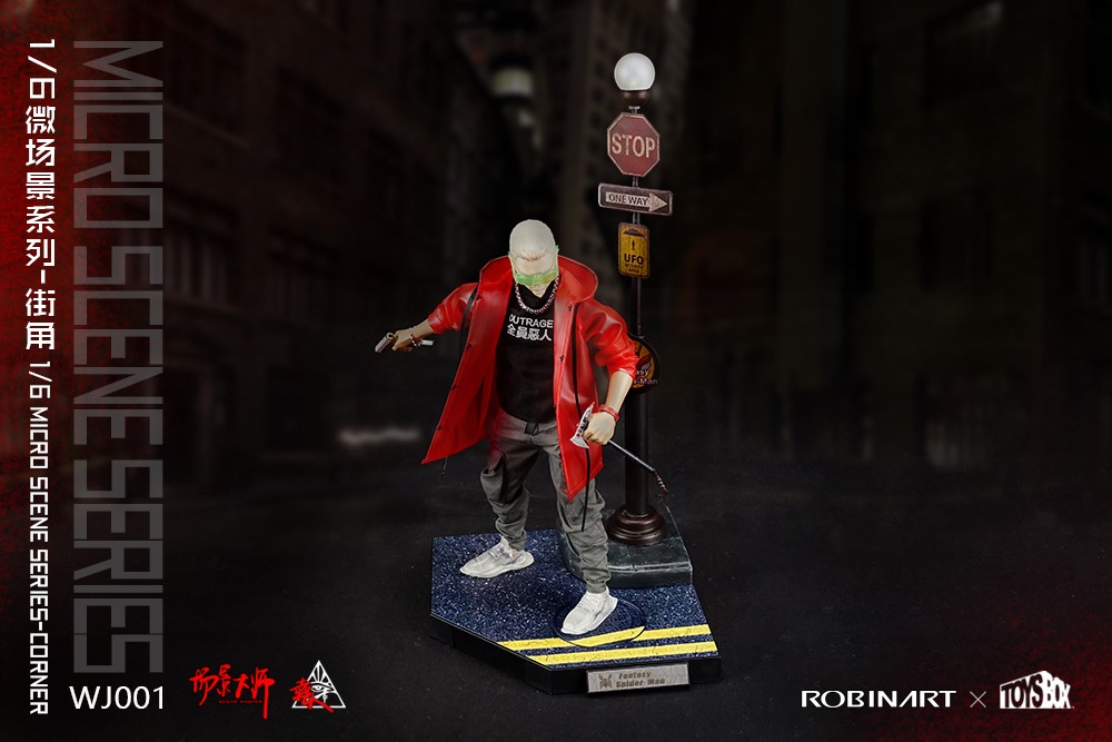 TB-WJ001 TOYS-BOX 1/6 micro scene series-corner - NovelToys Collectible