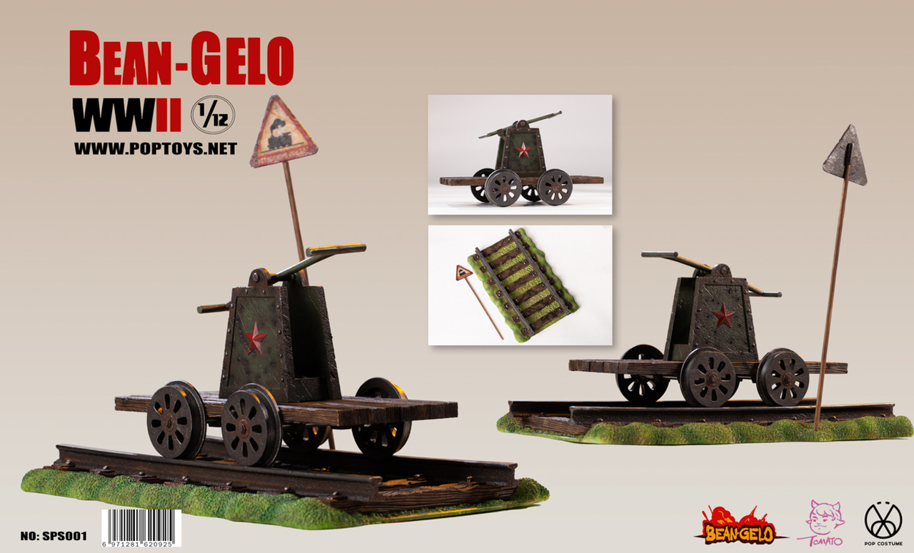 POP-SPS001 POP Toys 1/12 Props Series Rail Car Rail Scene - NovelToys ...