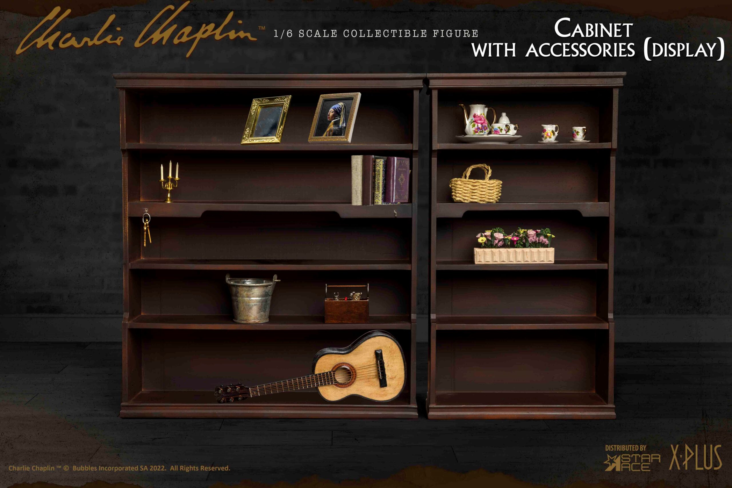 SA0110F Star Ace 1/6 Charlie Chaplin Charlie Cabinet Set - NovelToys ...