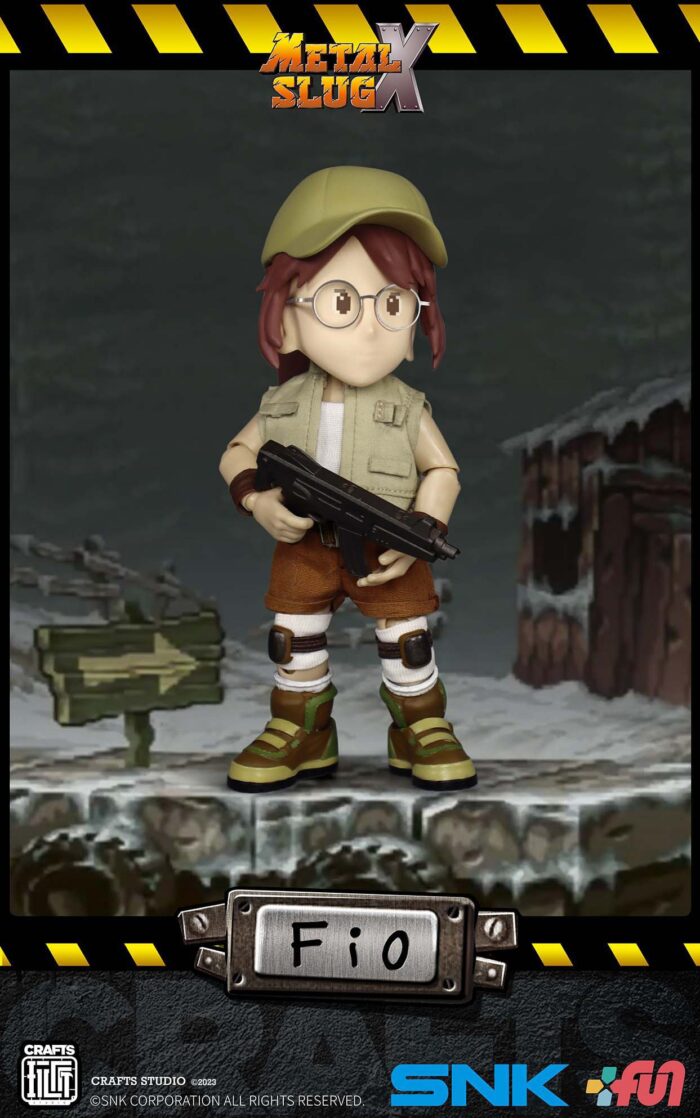 CS-004 - METAL SLUG X - Fio (NORMAL VERSION) - NovelToys Collectible
