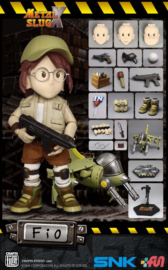 CS-004 – METAL SLUG X – Fio (DELUXE VERSION) - NovelToys Collectible