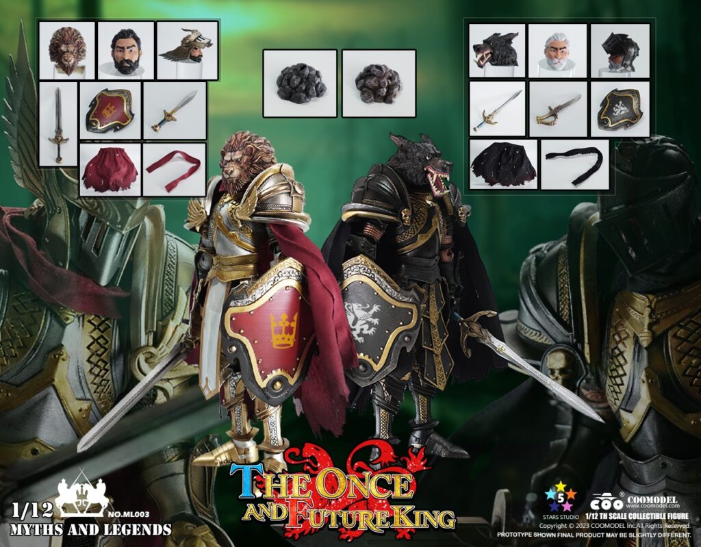 ML003 - COOMODEL 1/12 Myth and Legend The Once and Future King Suit ...