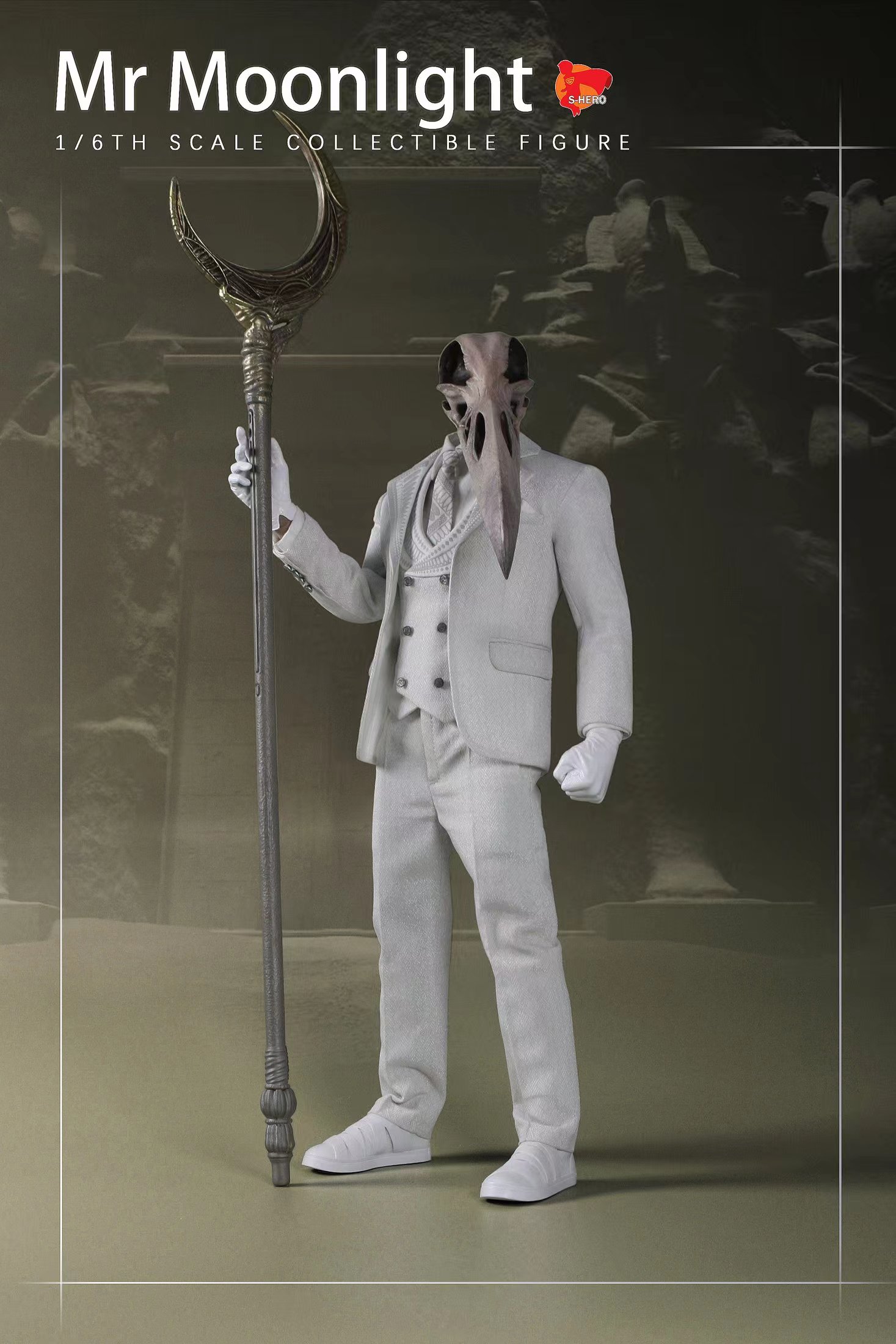 SH002 - S-HERO 1/6 Scale Mr. Moonlight - NovelToys Collectible