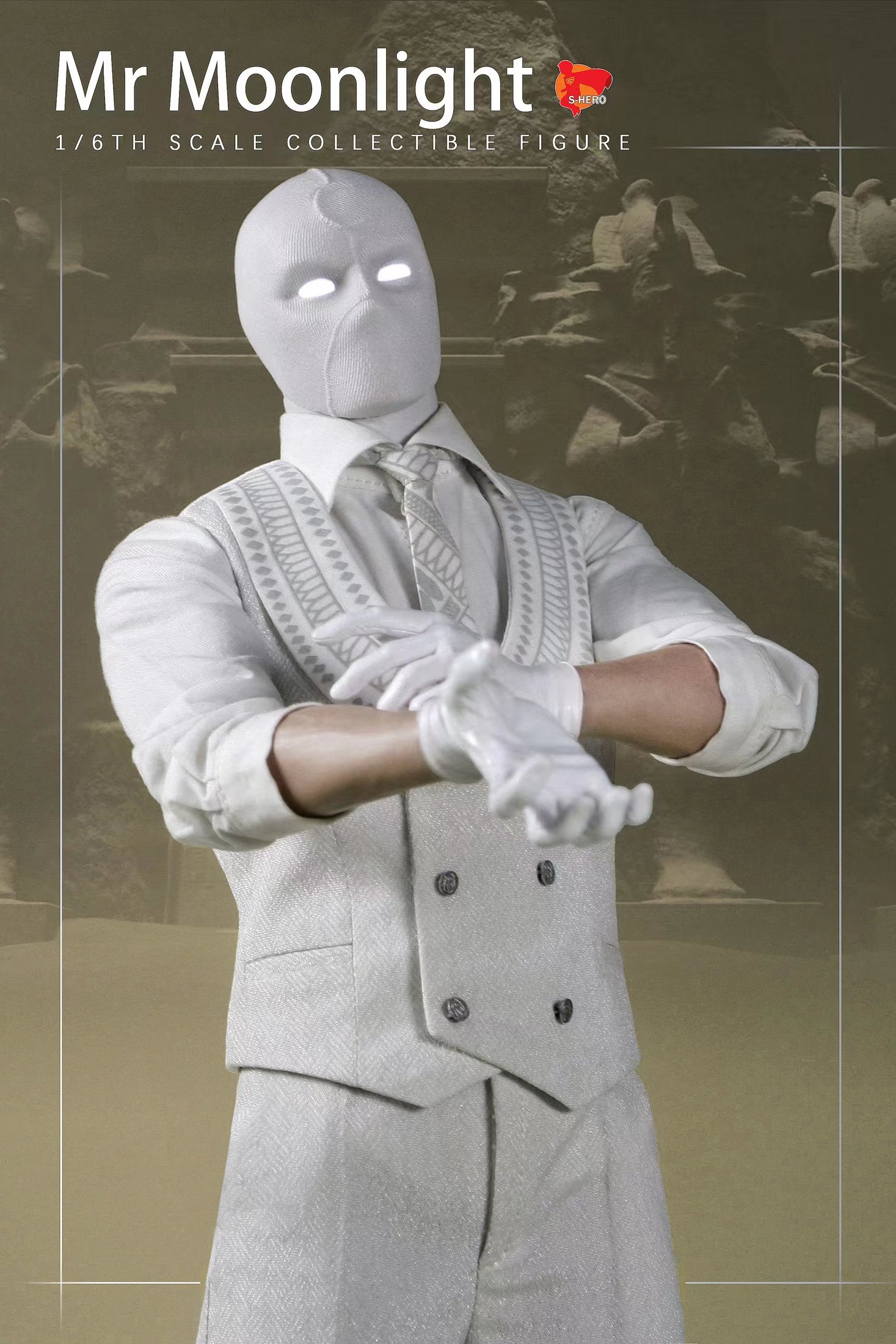 SH002 - S-HERO 1/6 Scale Mr. Moonlight - NovelToys Collectible