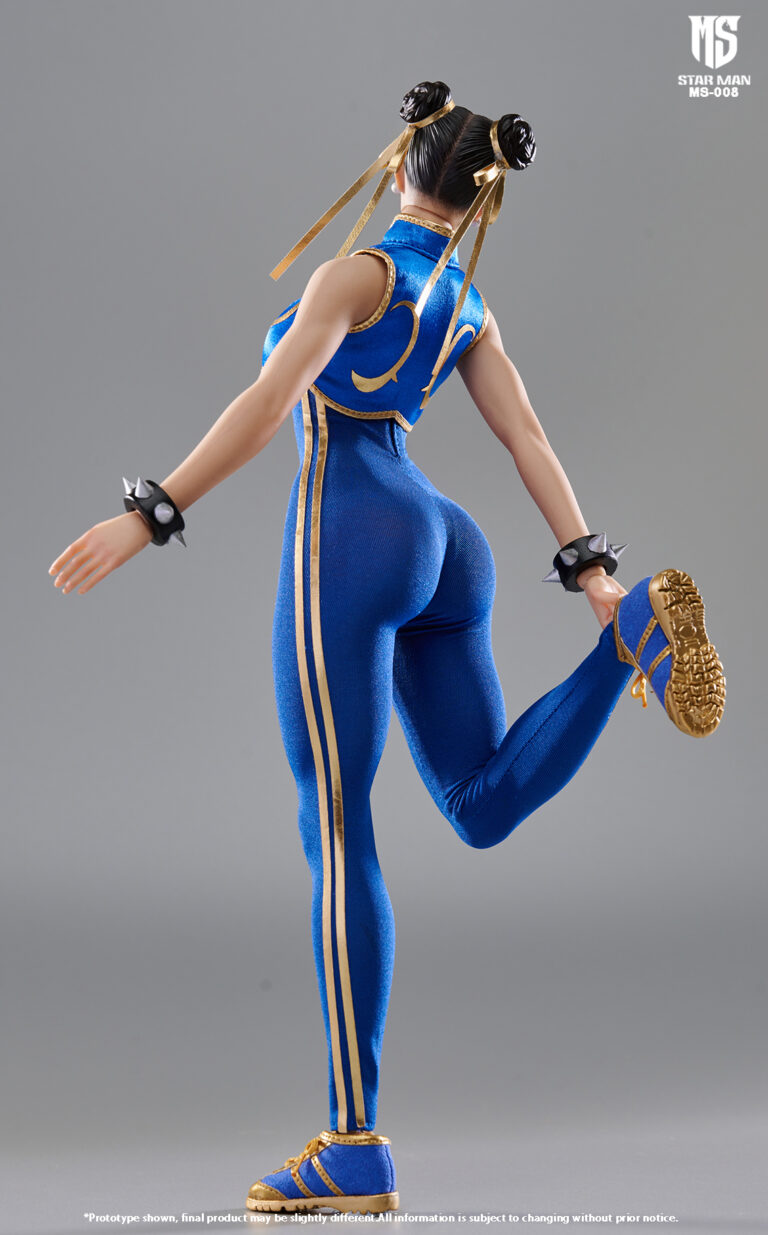 MS-008 - STAR MAN 1/6 Female Fighter Chun-li - NovelToys Collectible
