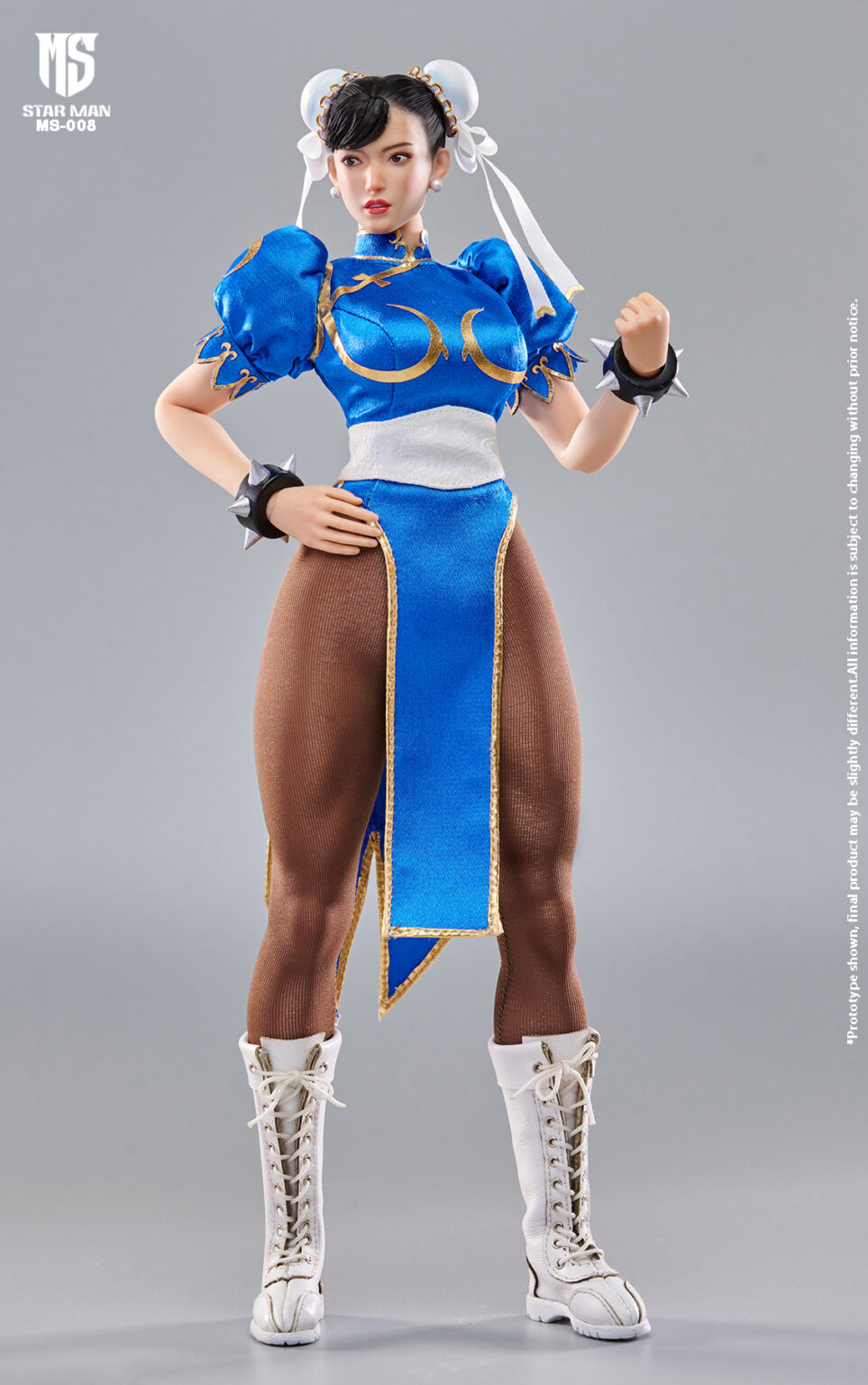 MS-008 - STAR MAN 1/6 Female Fighter Chun-li - NovelToys Collectible