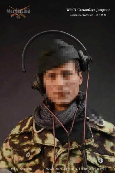 MAD-G019B - Mars Divine 1/6 WWII German Tanker Camouflage Combat ...