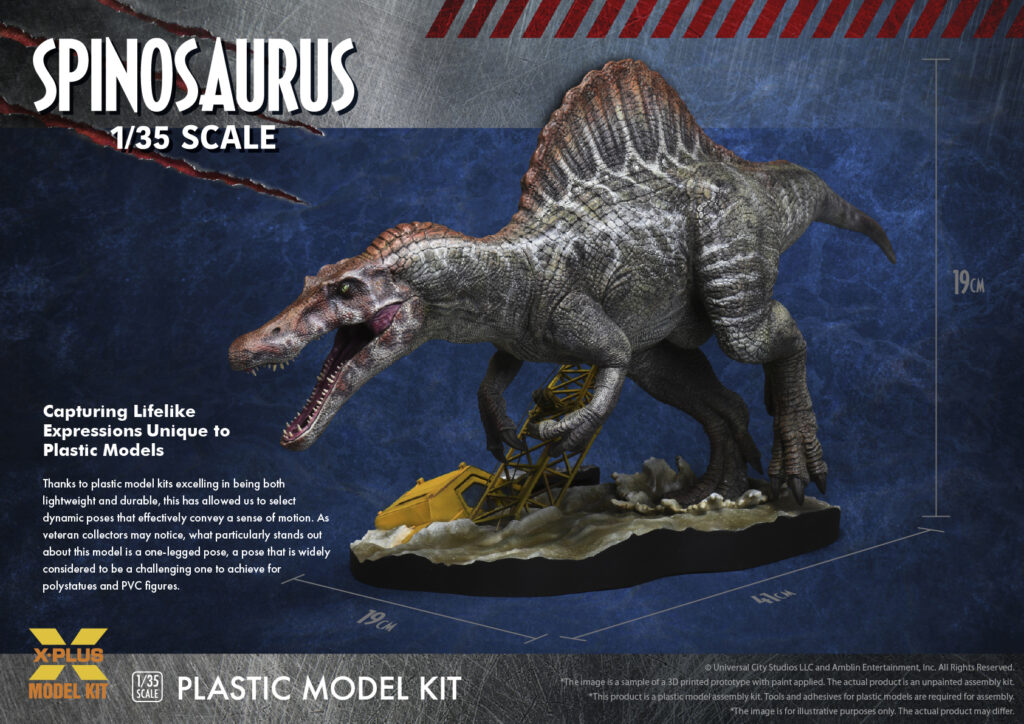 411-200099CP - X-Plus 1/35 Scale Plastic Model Kit - Jurassic Park Ⅲ ...