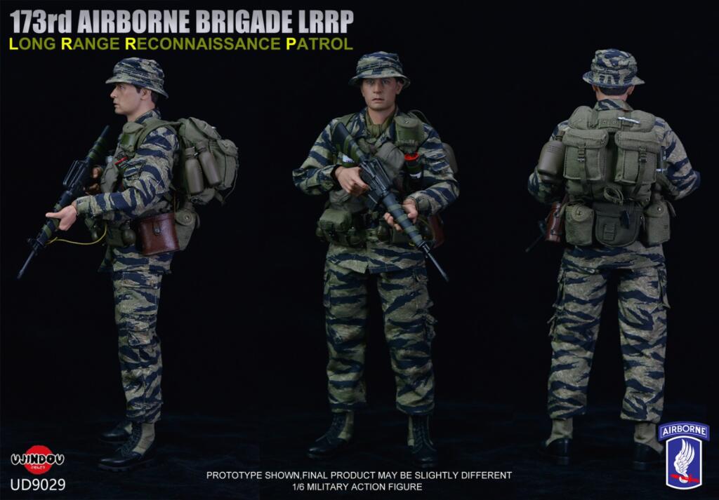 UD9029 - UJINDOU 1/6 Vietnam War U.S. Army 173rd Airborne Brigade LRRP - NovelToys Collectible