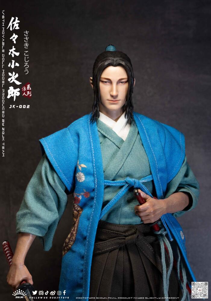 JK-002 - ZGJKTOYS 1/6 Sasaki Kojiro Collector's Edition Movable Figure ...