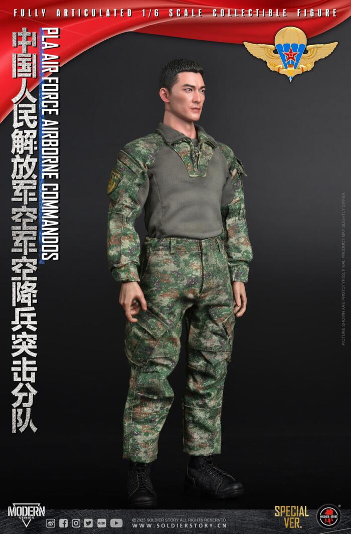 SS134 - Soldier Story 1/6 PLA Air Force Airborne Commandos Collectible ...