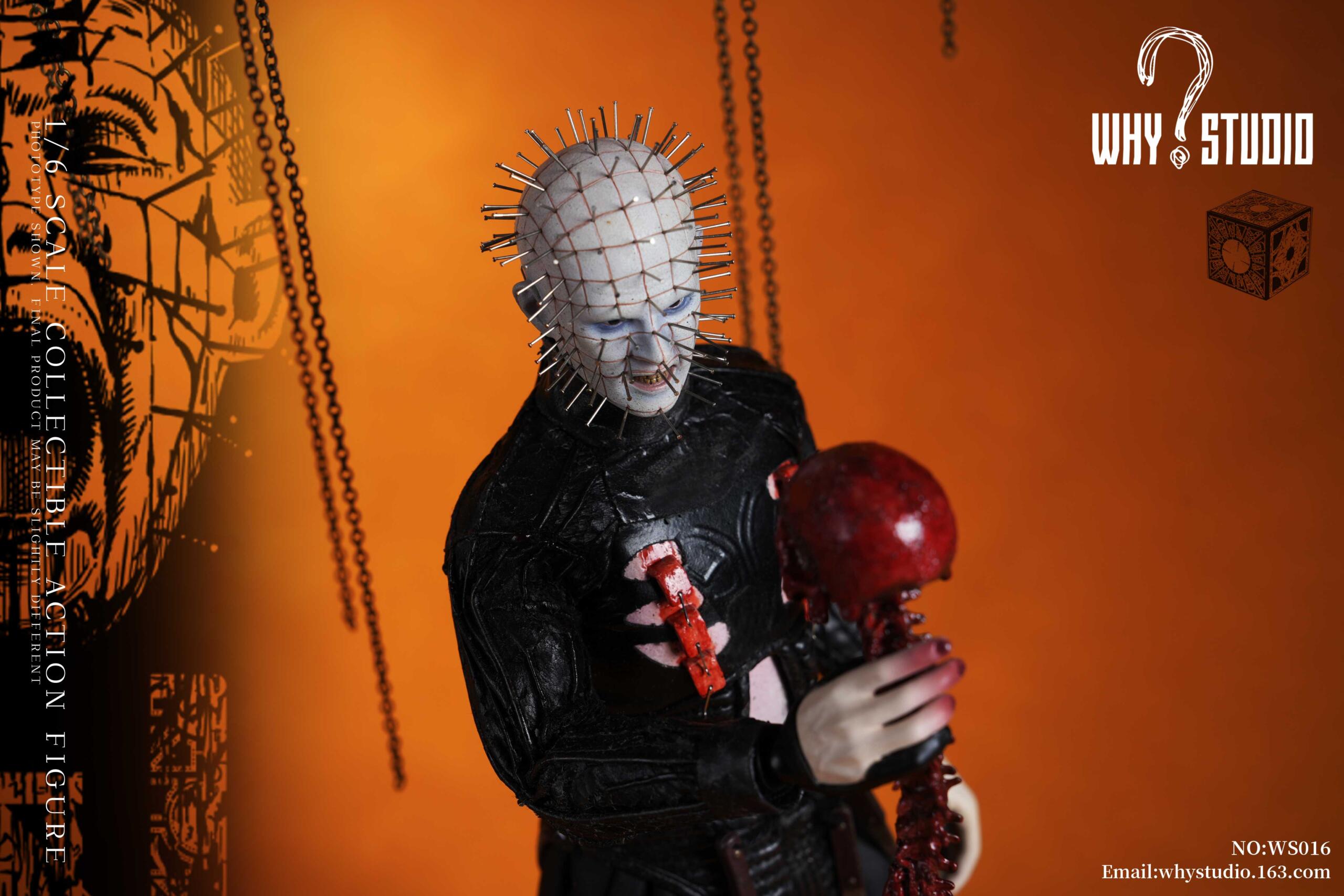 WS016 - WHY STUDIO 1/6 Hellraiser Action Figure - NovelToys Collectible