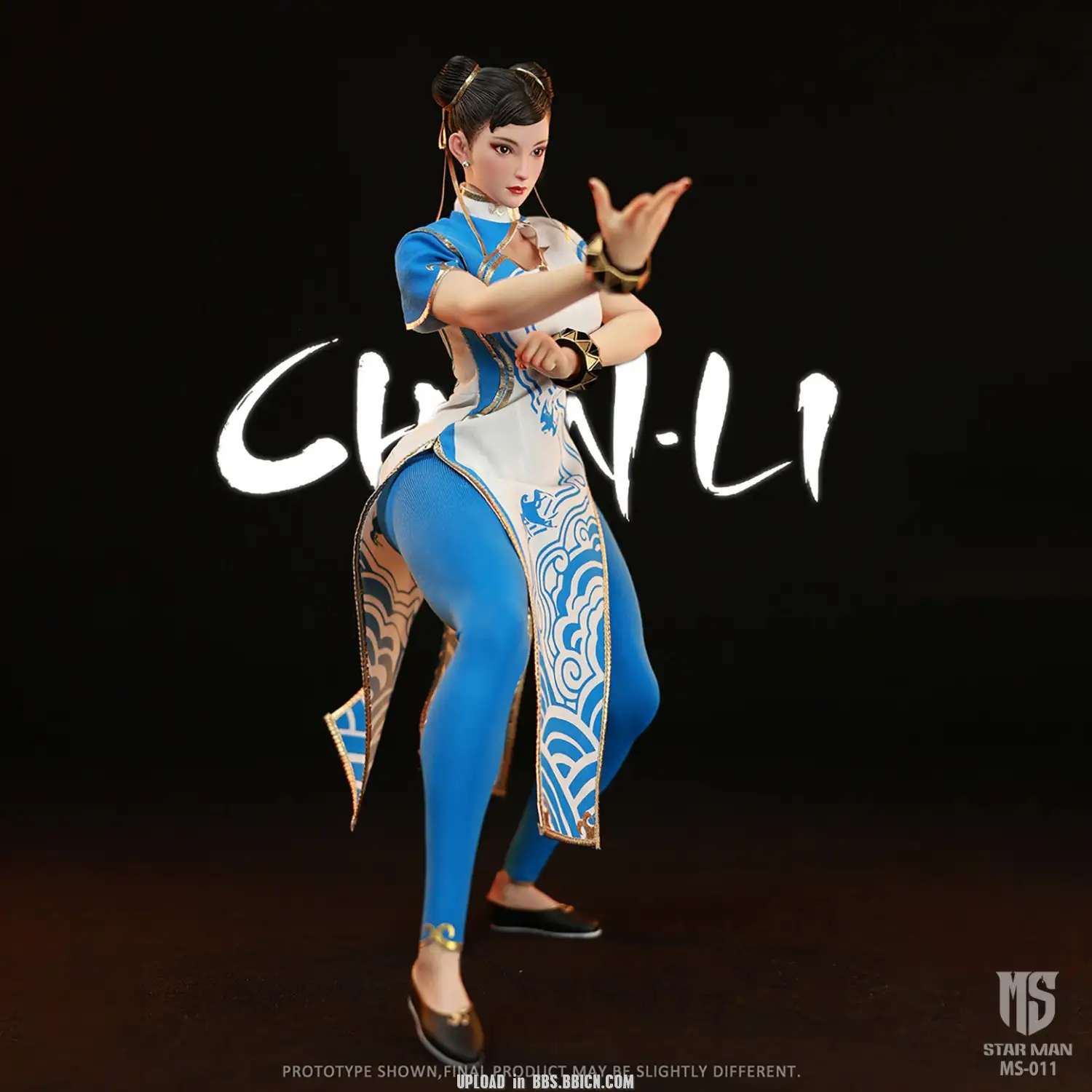 MS-008 - STAR MAN 1/6 Female Fighter Chun-li - NovelToys Collectible