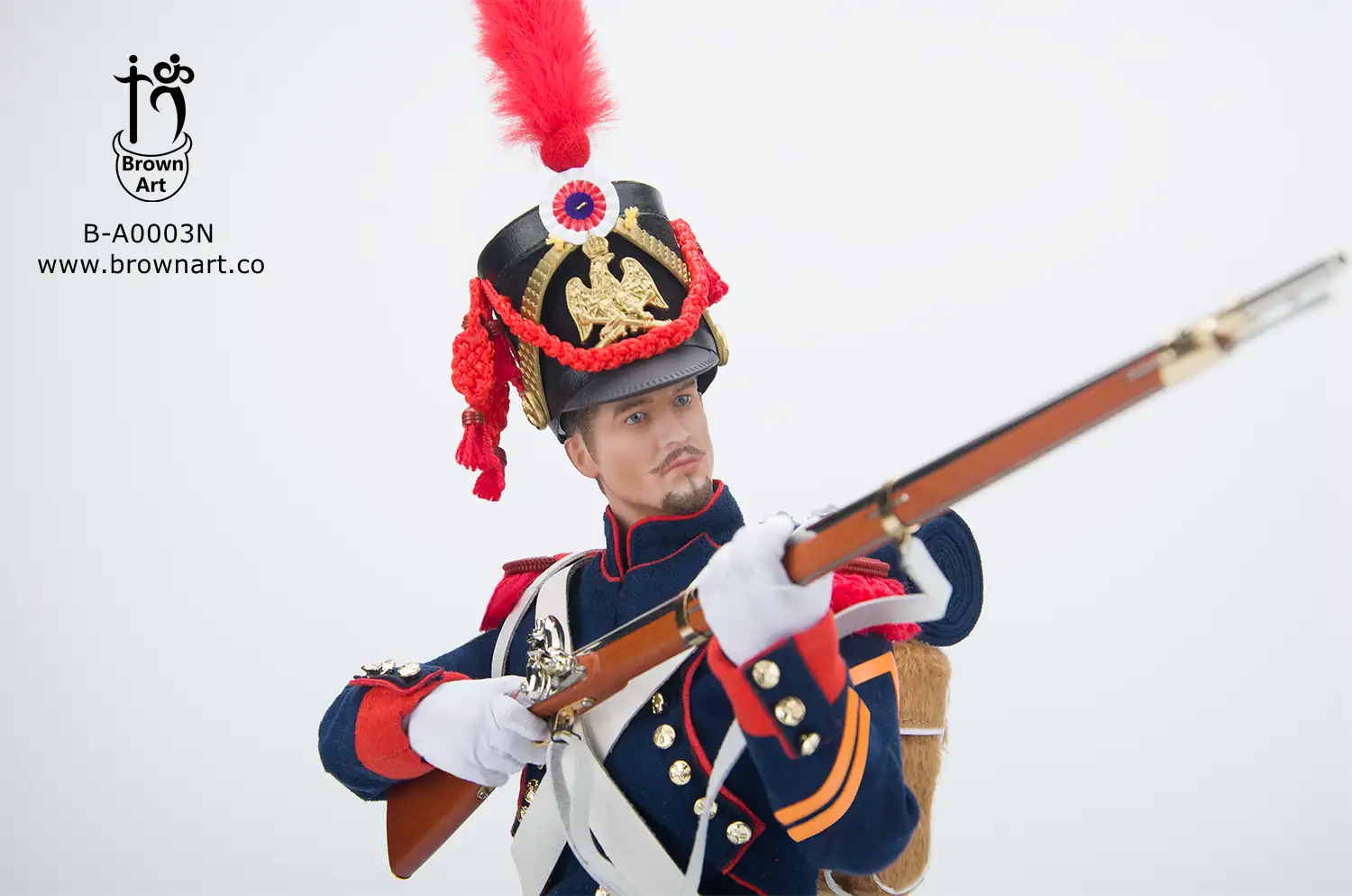 B-A0003N - BROWN ART - 1/6 Artillery Gunner of the Guard (Standard ...