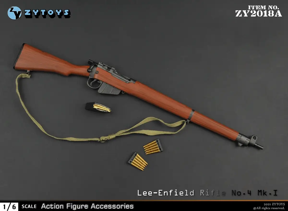 ZY2018-A - ZYTOYS - 1/6 WWII Lee Enfield NO4MKI Plastic Model ...