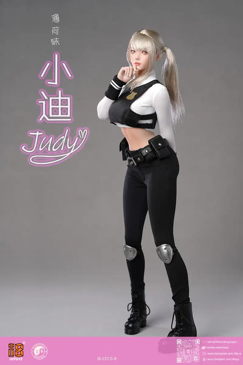I8-C010-B - i8TOYS - 1/6 (12") "Judy" (White Police Uniform ...