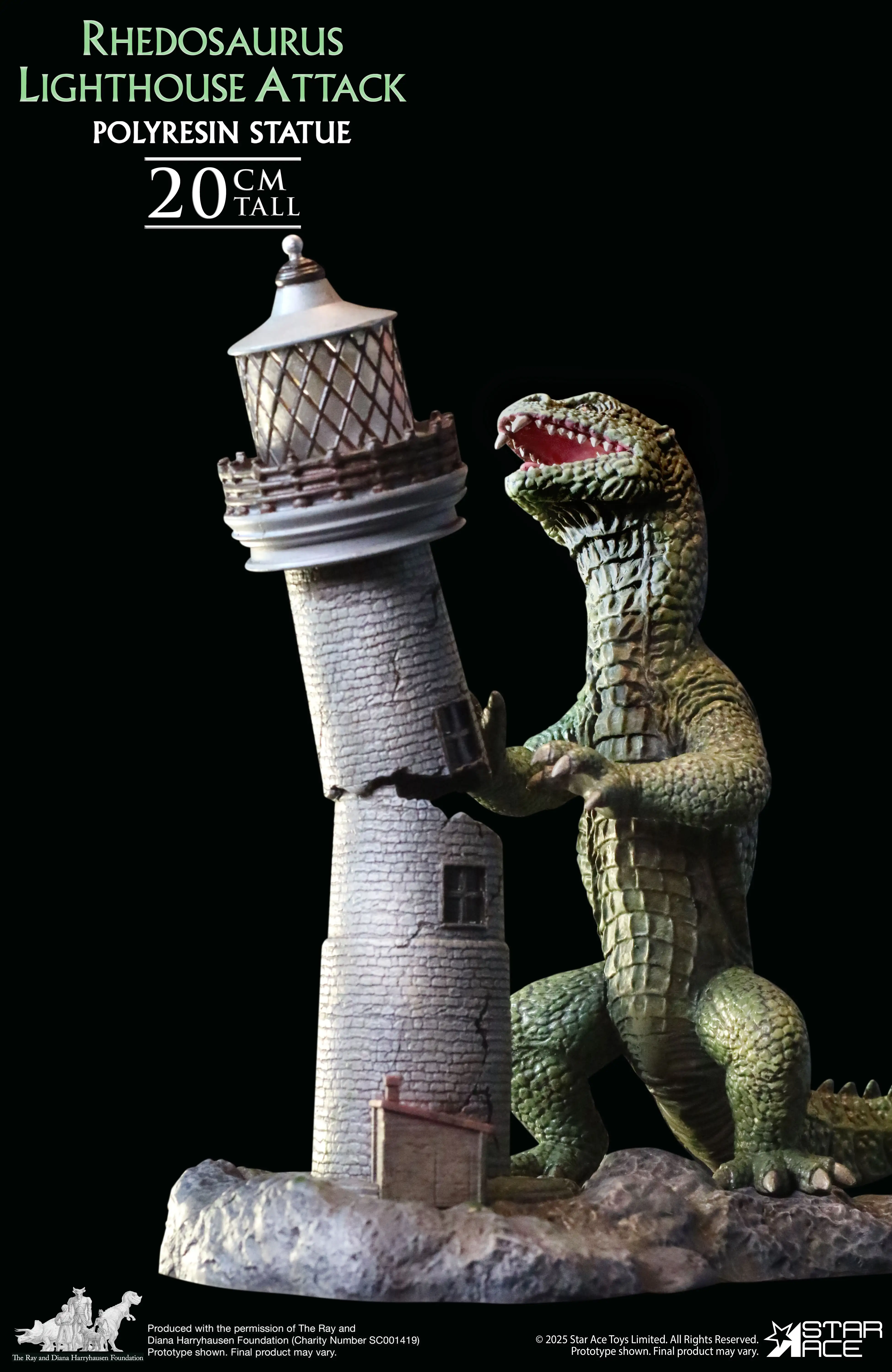 SA8068 - STAR ACE - 1/8 Rhedosaurus Lighthouse Attack Resin Statue ...