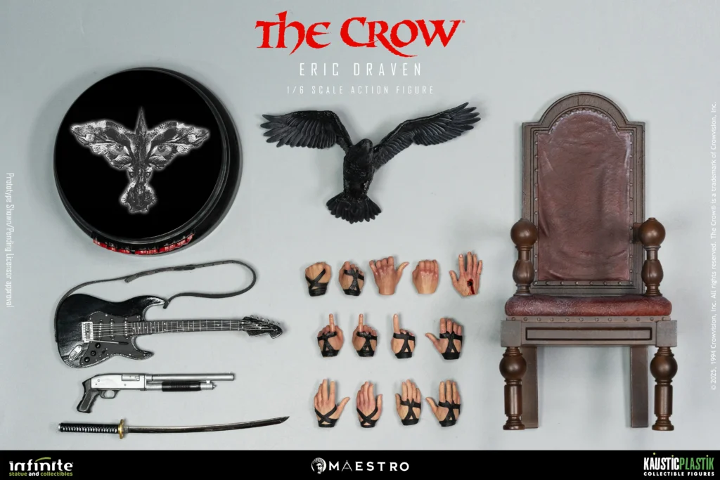 KPIS-32228 - KAUSTIC PLASTIK × INFINITE STATUE - 1/6 The Crow - Epic ...