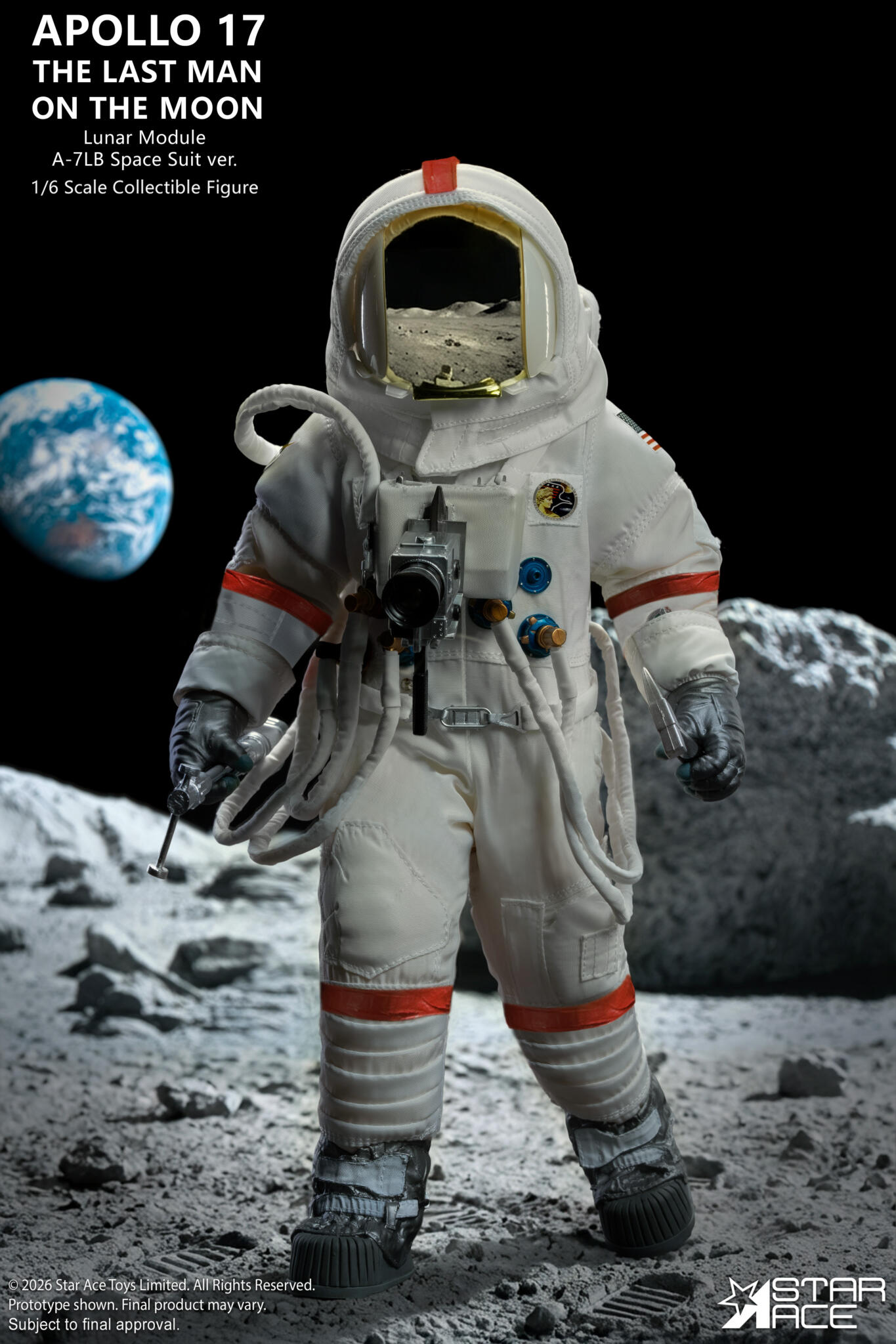 SA0160 - STAR ACE - 1/6 Apollo17: The Last Man on the Moon - NovelToys ...