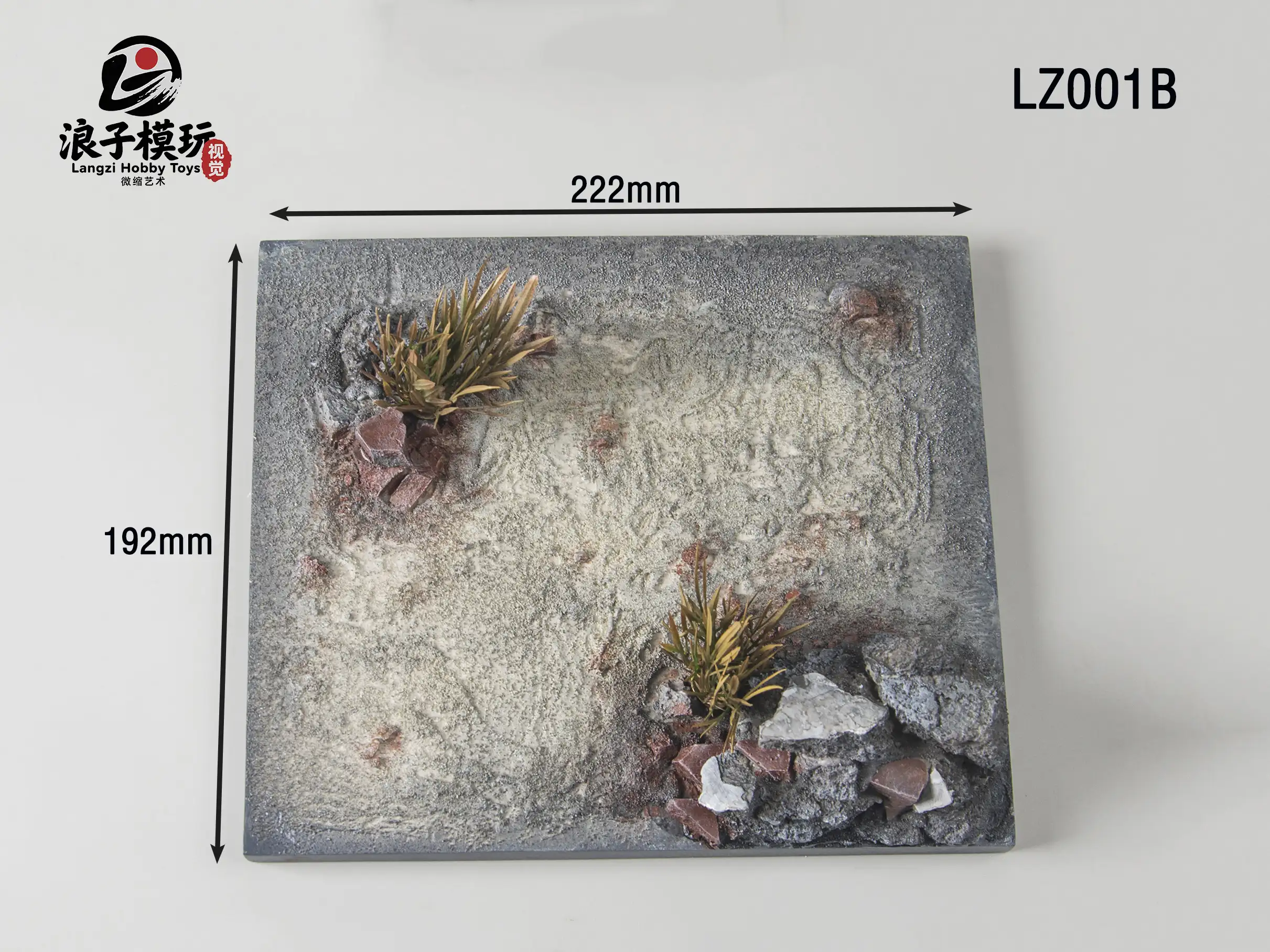 BA-LZ001C - Langzi Hobby Toys - Ruins Combination Scene - NovelToys Collectible