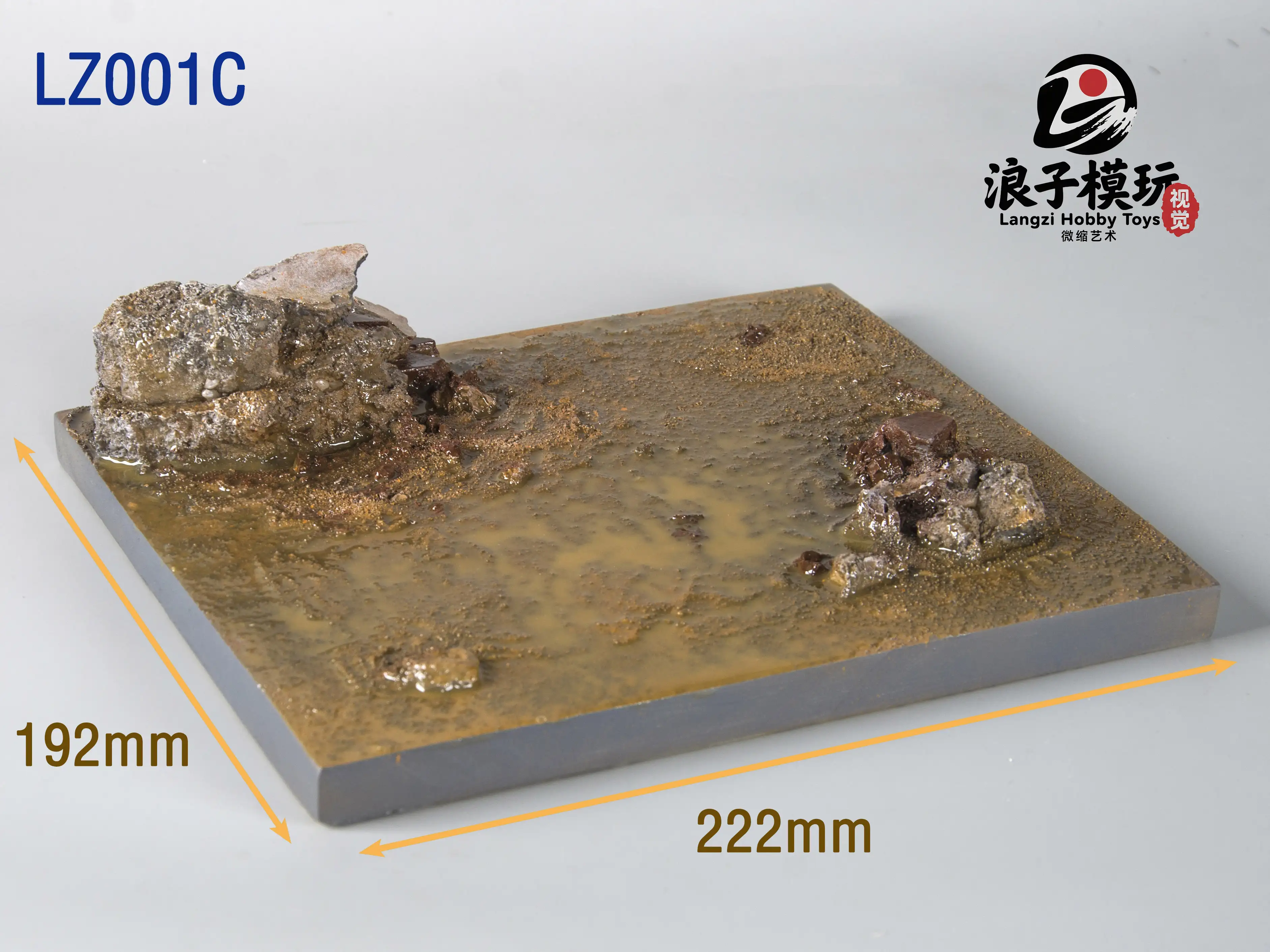 BA-LZ001C - Langzi Hobby Toys - Ruins Combination Scene - NovelToys Collectible