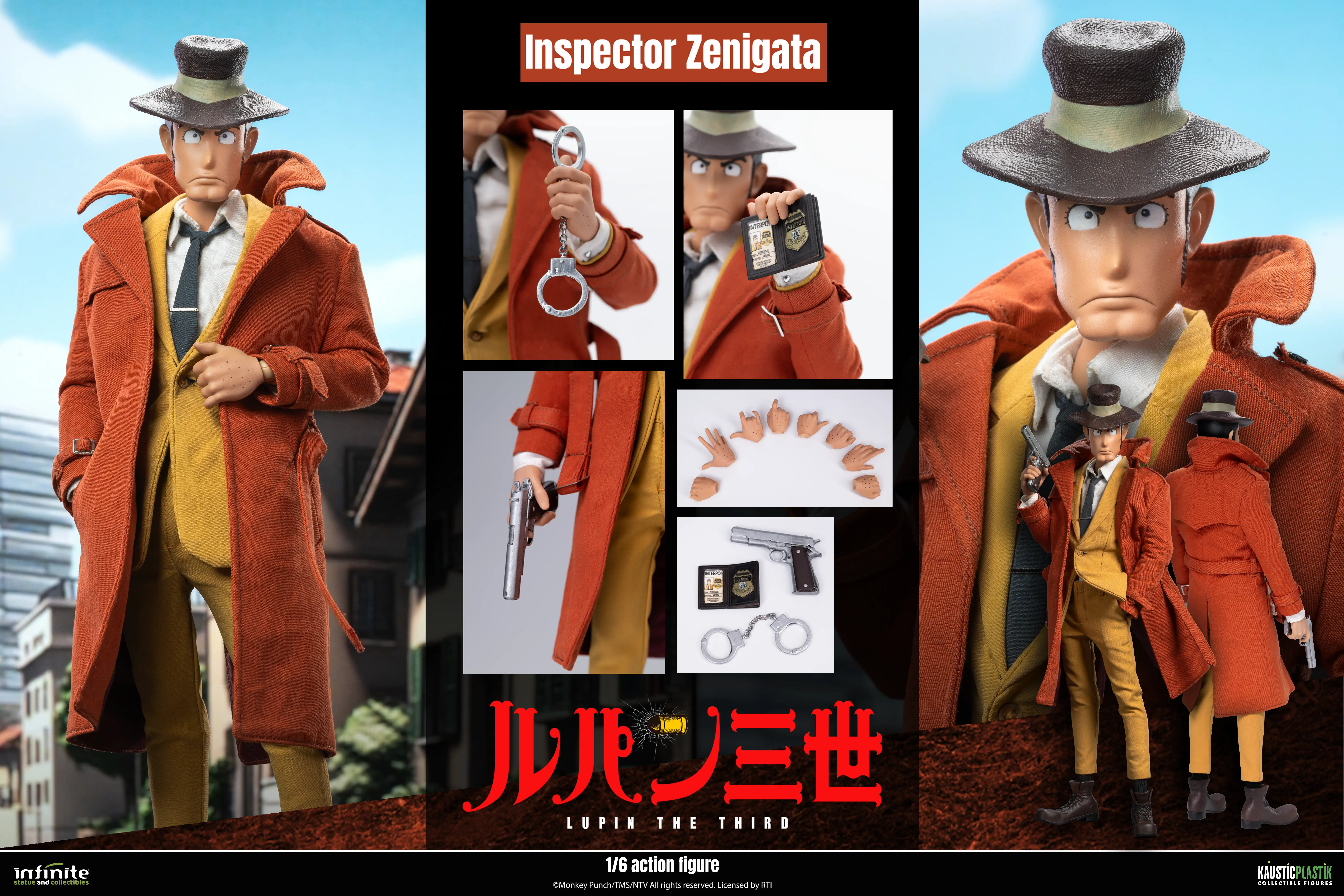 KPIS-32150 – KAUSTIC PLASTIK × INFINITE STATUE – 1/6 Lupin the 3rd, The ...