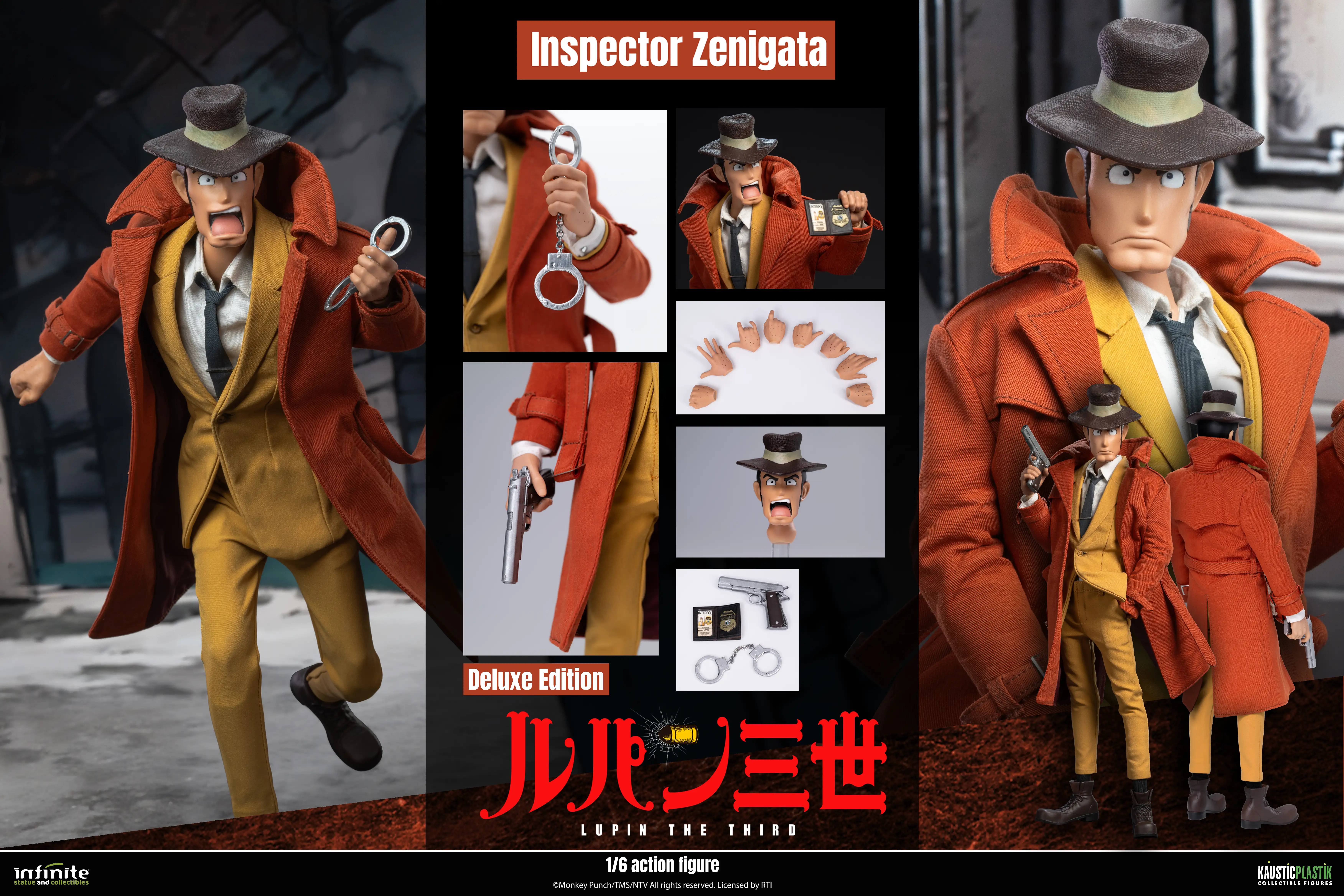 KPIS-32167 – KAUSTIC PLASTIK × INFINITE STATUE – 1/6 Lupin the 3rd, The ...